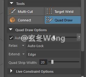 [Maya]Modeling Toolkit 教程02：Quad Draw